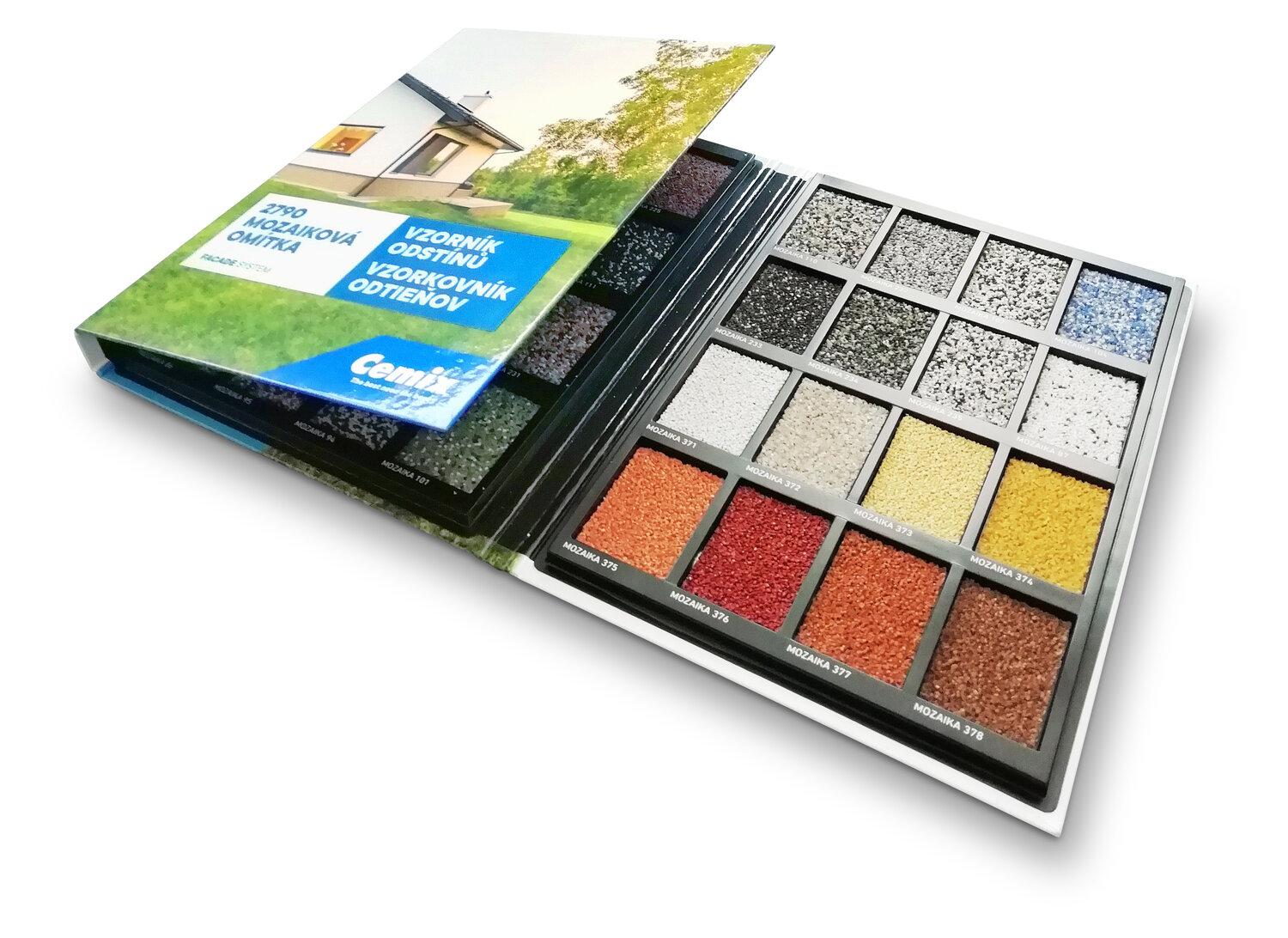 VZORKOVNÍK MOZAIKOVÝCH OMIETOK